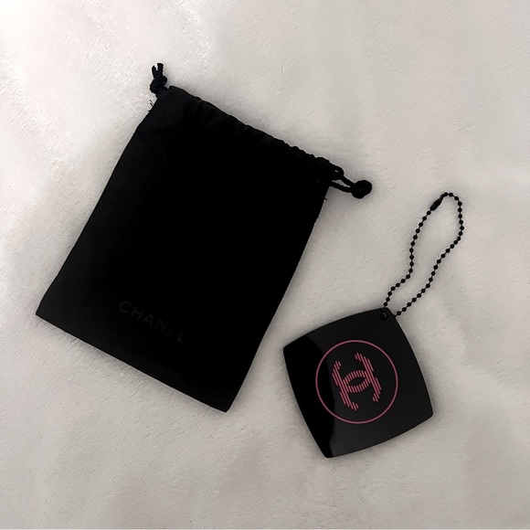 CHANEL | Accessories | Chanel Mirror Bag Charm Keychain Nip | Poshmark